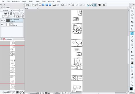 Webtoon Comic Template 52 Koleksi Gambar