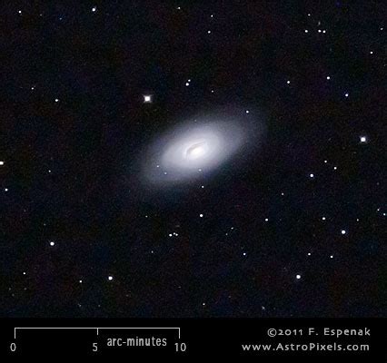 Messier 64 M64 Black Eye Galaxy
