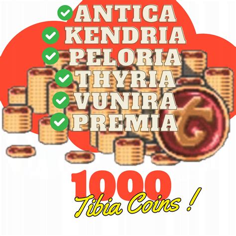 1000 Tibia Coins Niska Cena Na Allegropl