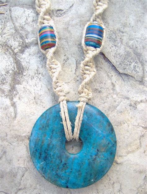 Image Result For Hemp Necklace Knots Easy Donut Beads Fiber Jewelry Hemp Necklace Jewelry Crafts