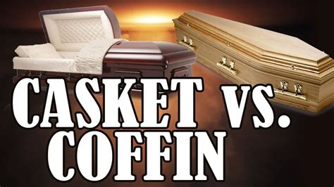 What Is The Difference Between A Coffin And A Casket