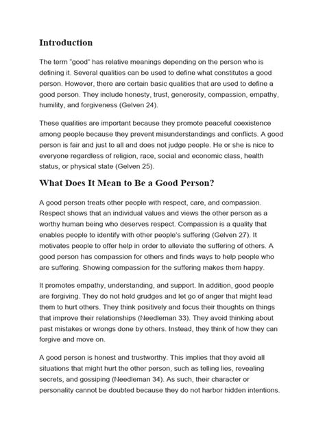 Paragraph Pdf Compassion Forgiveness