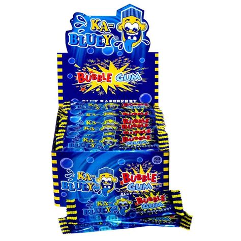 Ka Bluey Blue Raspberry Bubble Gum 9g The Candy Co