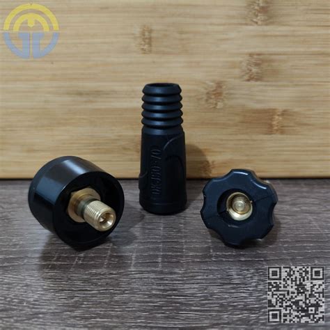 Welding Cable Connector Threaded Plug And Socket Set Dkj 50 70 500a