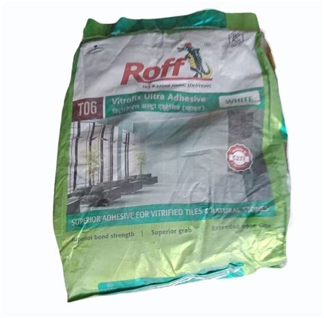 Roff T06 Vitrofix Ultra Tile Adhesive 20 Kg Bag At ₹ 1200bag In Rajkot