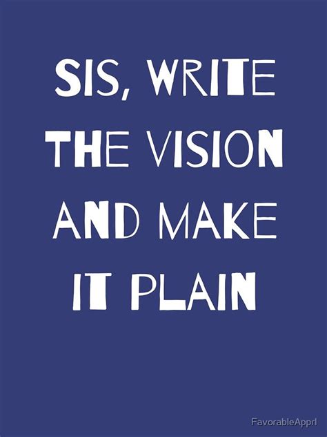 Write The Vision Make It Plain Artofit