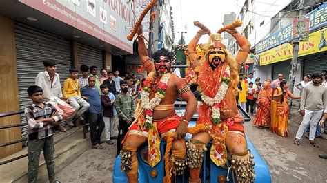 Potharaju Teenmaar Dance At Secunderabad 2024 Potharaju Dance