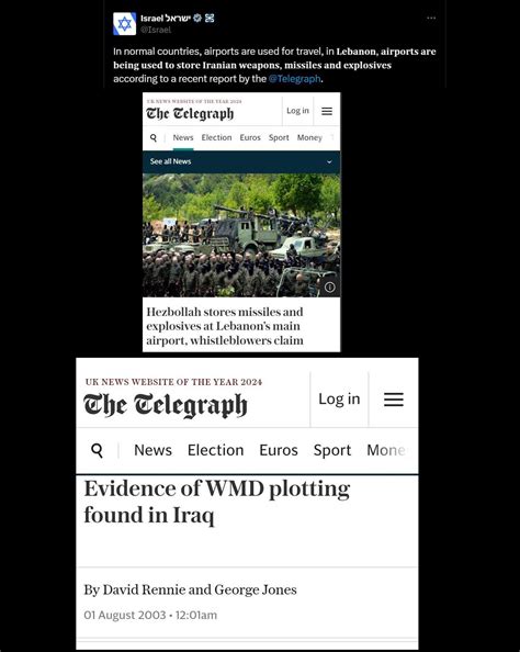 Israel Using The Telegraph Again To Manufacture Consent R Israelcrimes