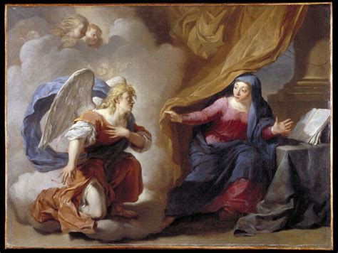 The Annunciation Karel Dujardin Circa 1660 Traditional Visual Art
