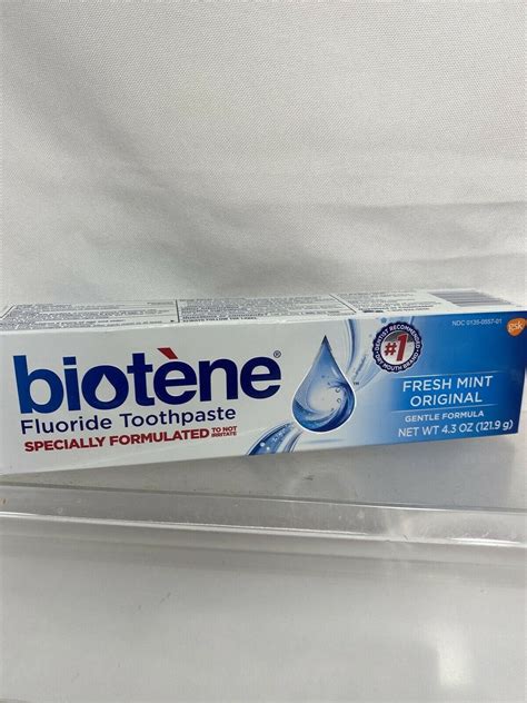 Biotene Gentle Fresh Mint Original Fluoride Toothpaste 4 3 Oz 11 27