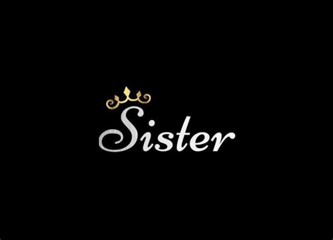 Sister Name Logo 6 Thousand Sisters Logo Royalty Free Images Stock