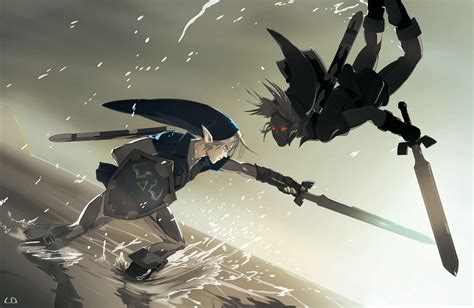 Master Sword Artwork The Legend Of Zelda Triforce Dark Link Hylian
