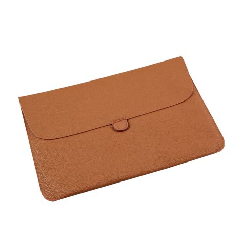 Laptop Pu Leather Carry Case Shoulder Sleeve Bag For Macbook Pro 13 13