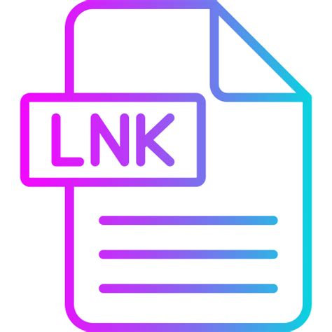 Lnk Generic Gradient Outline Icon