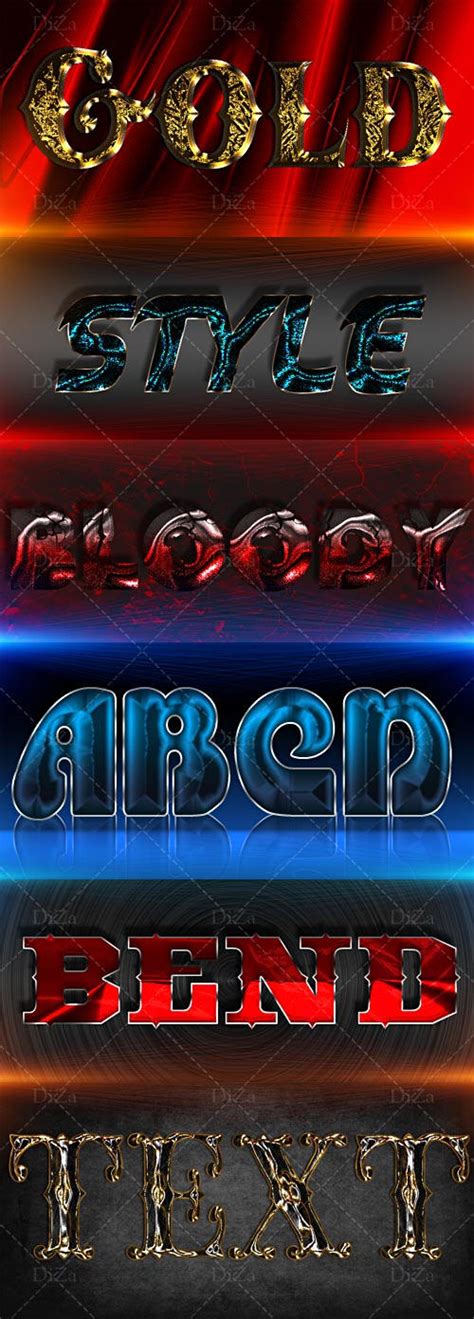 Text Styles Mix 71 By Diza 74 On Deviantart