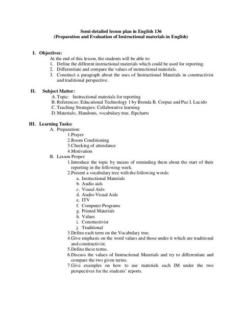 High School Examples Lesson Plan High School Lesson Plan Template New