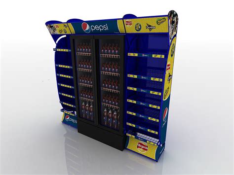 Pepsi And Fritolay Floor Stand On Behance