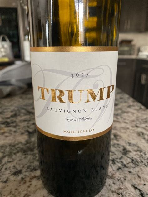 2021 Trump Winery Sauvignon Blanc Usa Virginia Central Virginia