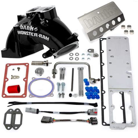97737 Monster Ram Intake System Wfuel Line 2019 23 Ram 67l Cummins
