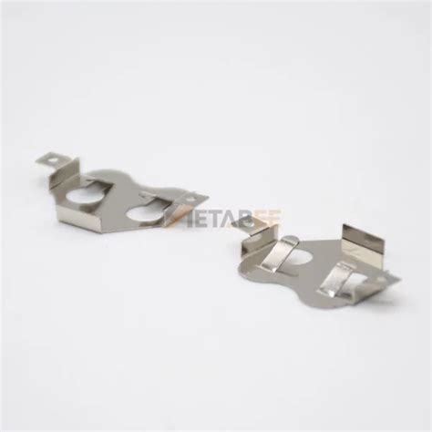 Cr2430 Metal Coin Cell Battery Holder For Pcb Mount Smt Metabeeai