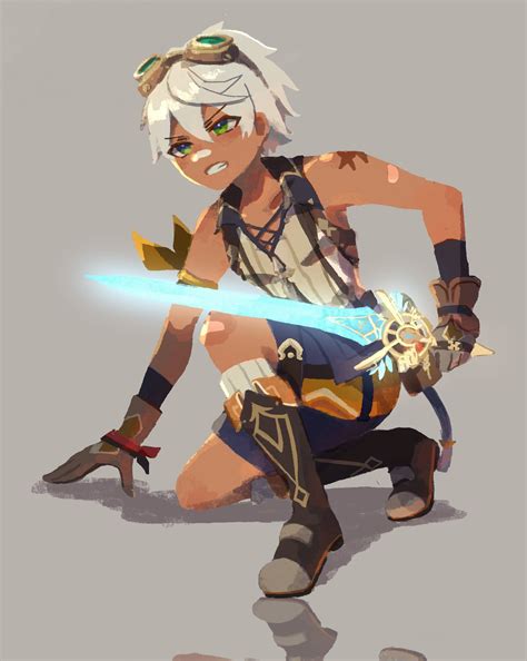 Bennett Genshin Impact Drawn By Gasugasuhatu Danbooru