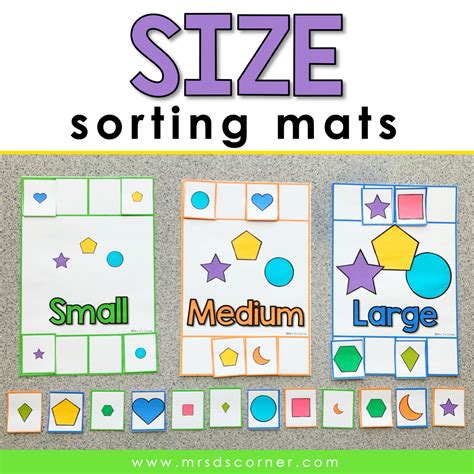 Size Sorting Activities At Ruth Sapp Blog