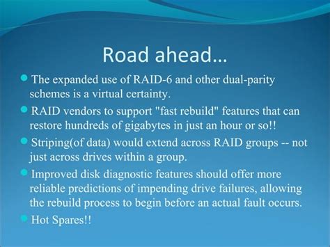 Presentation On RAID Redundant Array Of Independent Disks Basics PPT Data Storage And
