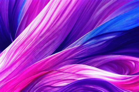 Premium Photo D Render Abstract Background Of Smooth Lines Of Spline Blue Waves