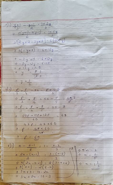 Ex 12 1 Linear Equations Class 8 Mathematics M L Agarwal