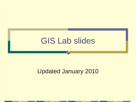 Pptx Gis Lab Slides Dokumentips