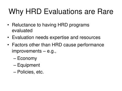 Ppt Evaluating Hrd Programs Powerpoint Presentation Free Download