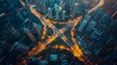 Urban Symmetry The Pulse Of Modern Infrastructure Concept Architecture