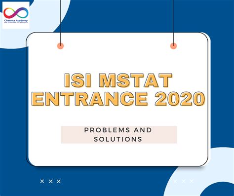 Isi Mstat Entrance 2020 Problems And Solutions Psa And Psb Cheenta Academy