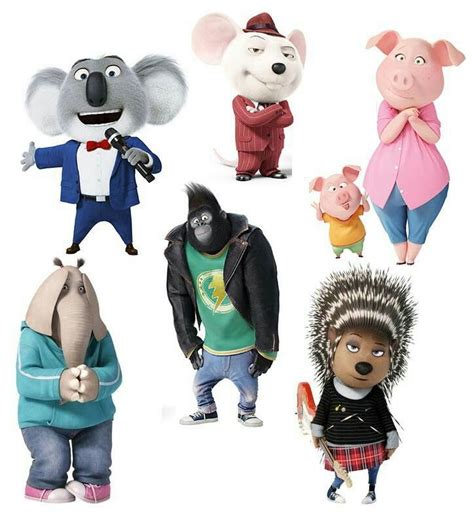 Pin By Sonja Eichberger On Disney Sing Sing Movie Characters Sing
