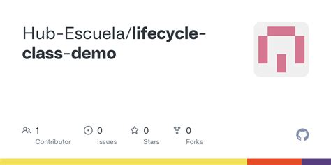 Github Hub Escuelalifecycle Class Demo