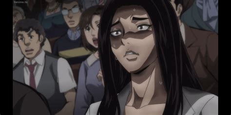 Baki 2nd Season Ep 12 Kozue Gf Of Baki Is So Worried About Ali Jr
