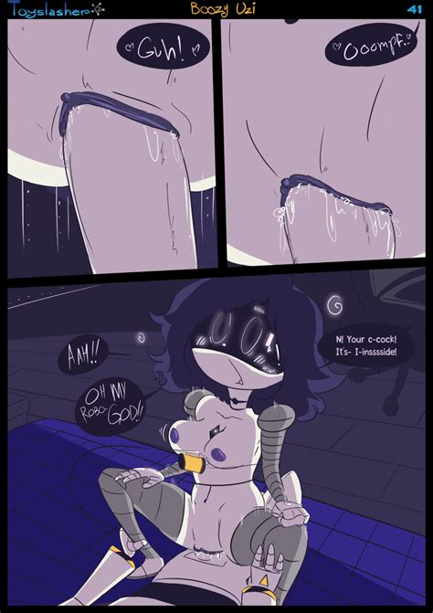 Rule 34 1boy 1girls 2d Boozy Uzi Breasts Comic Comic Page Comic Panel