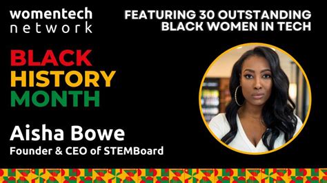 Womentech Network On Linkedin Blackhistorymonth Womenintech