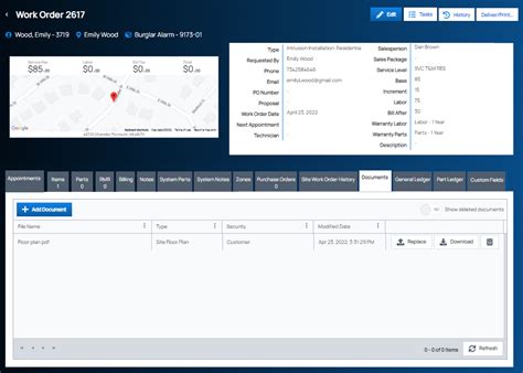 Replace Work Order Documents Managely Knowledge Base