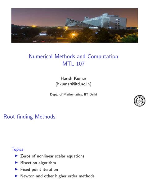 Roots Pdf Equations Computational Science