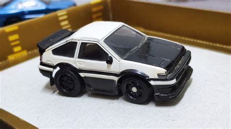 Tomy Tomica Bit Char G Pullback Toyota Trueno Ae86 Hobbies And Toys