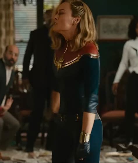 The Marvels Carol Danvers Captain Marvel Costume Jacket