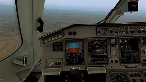 X Plane11 Hd United Express Embraer Ssg E170 Circle To Land At