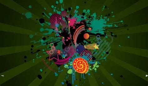 Psychedelic Design Vector Ai Uidownload