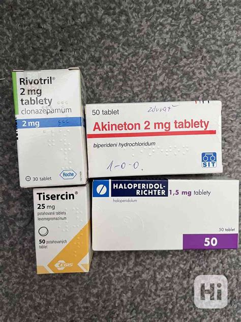Rivotril Tisercin Haloperidol Richter Akineton Bazar Hyperinzercecz