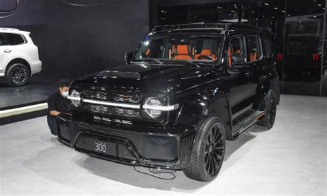 Great Wall Motors Unveils Limited Run Tank 300 Cyber Knight Suv All