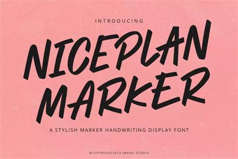25 Best Marker Fonts Design Shack