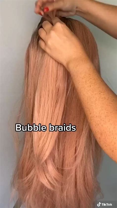 Bubble Braid Tutorial Rave Hair Hair Tips Video Lake Hair Styles