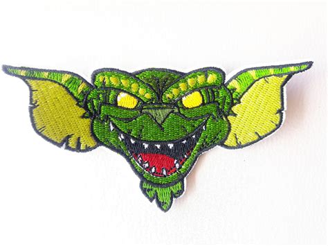 Stripe Gremlins Patch Aka Mohawk Etsy