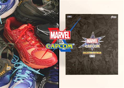 Kith Brings Marvel Vs Capcom To Life In New Asics Footwear Collection